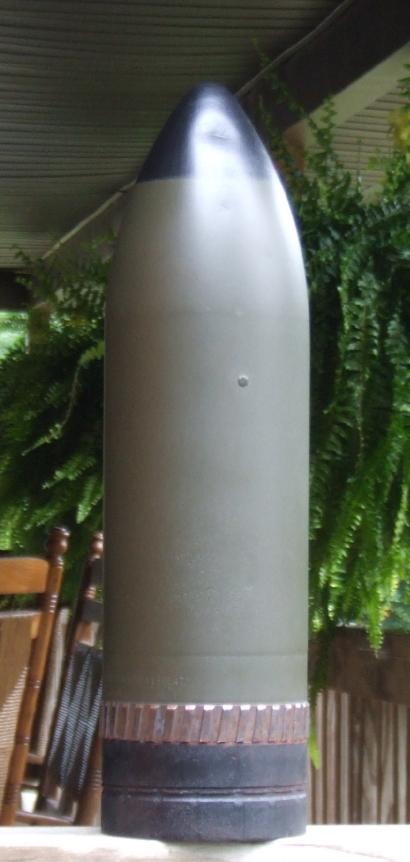105mm 106mm Artillery Shell Projectile 1954 Nice For Sale at GunAuction ...