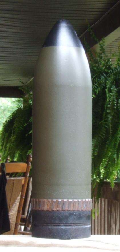 105mm 106mm Artillery Shell Projectile 1954 Nice For Sale at GunAuction ...