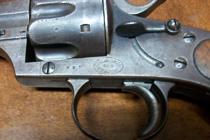 GEBR.MAUSER&CIE - 1880 Mauser revolver. manu.1882 #77 Oberndorf, Ger ...