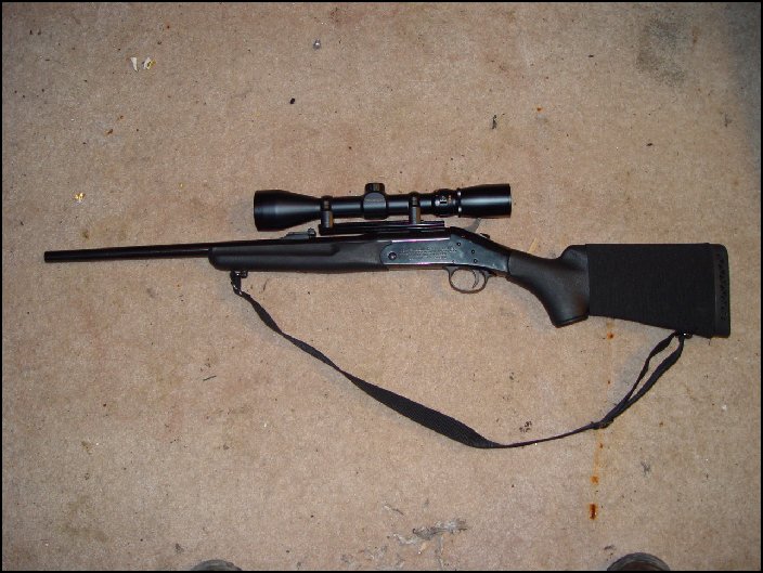 New England Firearms, Co Nef Pardner Handi Rifle .223 Syn. Stock W ...