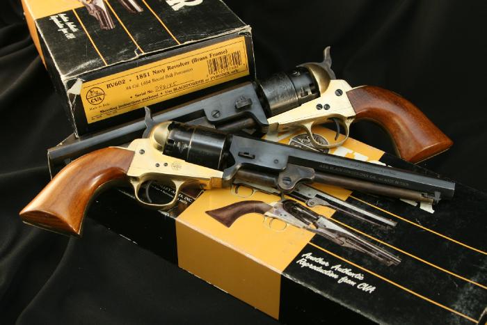 Connecticut Valley Arms Co. Pair Of Cva .44 Cal. Colt 1851 Navy ...