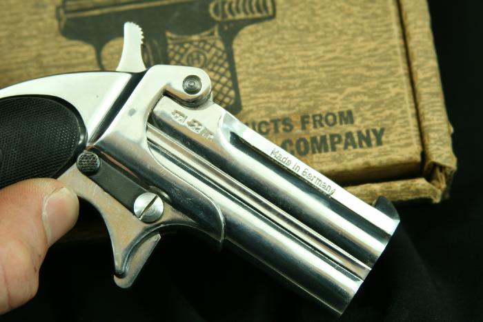 Hawes O/U .22 Lr Western Derringer Nickel - In Box For Sale at ...