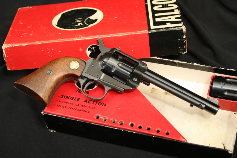 West German Made Falcon Single Action Army .22 Lr With .22 Mag ...