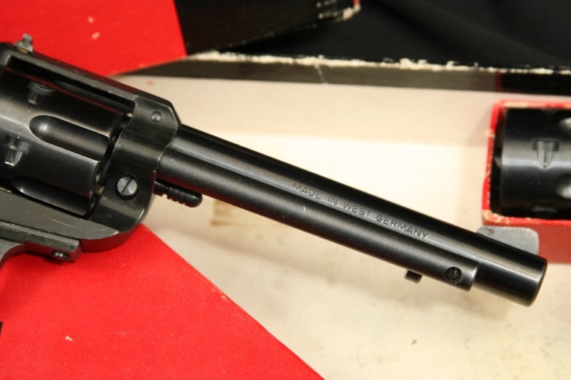 West German Made Falcon Single Action Army .22 Lr With .22 Mag ...