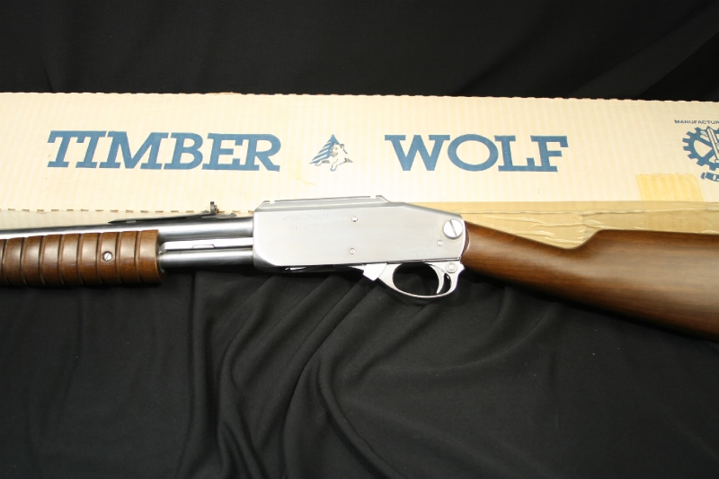I.M.I. Timber Wolf .357 Magnum Stainless Steel Pump Action Rifle, In ...