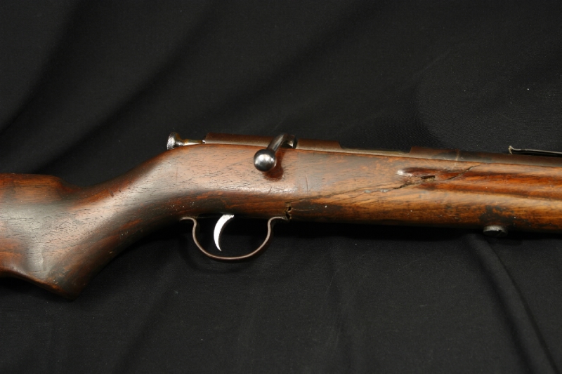 Remington Model 33 Single Shot Bolt Action Rifle, .22 Lr - C&R Ok For ...