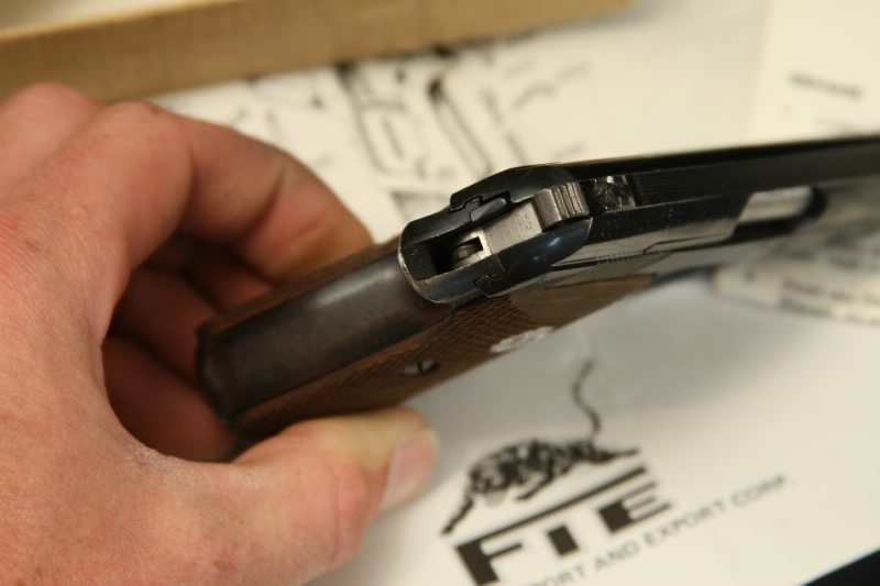 F.I.E. Model A27 “The Best” Firearms Imp. & Exp. Corp. 25 Acp Semi Auto ...