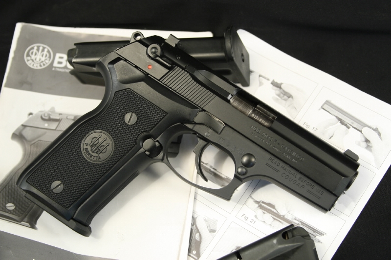 Beretta Cougar Model 8045 F Double Action Semi-Auto Pistol With 2 ...