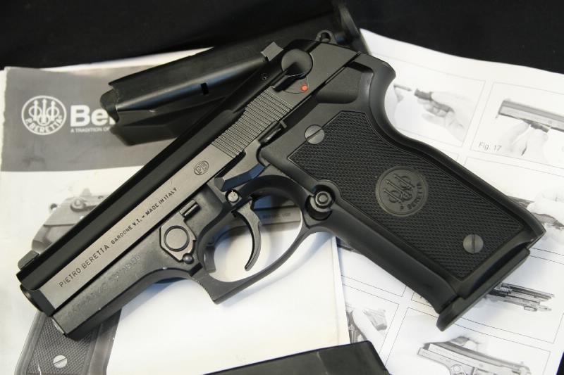 Beretta Cougar Model 8045 F Double Action Semi-Auto Pistol With 2 ...