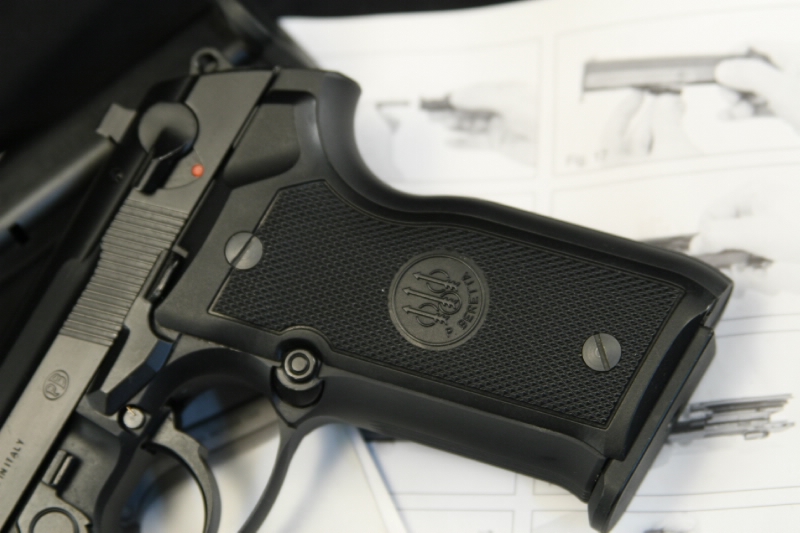 Beretta Cougar Model 8045 F Double Action Semi-Auto Pistol With 2 ...