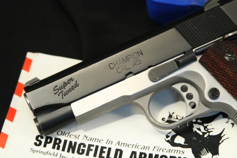 Springfield, Champion 1911 Super Tuned .45acp (Colt Commander Size ...
