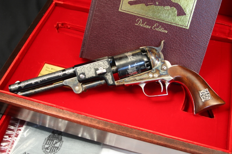 Cased, Engraved & Inlaid Colt Whitneyville Hartford Dragoon Revolver ...