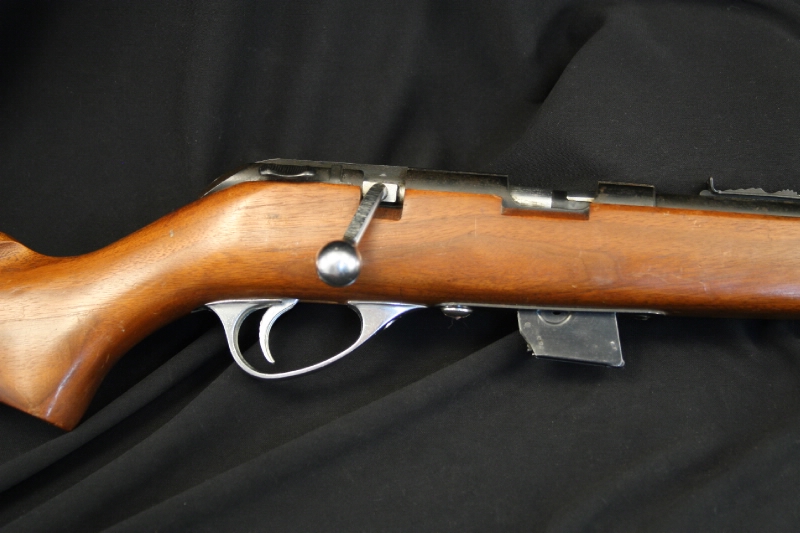 J.C Higgins Sears Model 42 Dl Bolt Action, Magazine Fed .22 Lr Rifle ...