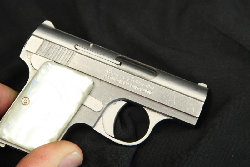 Stainless Steel Bauer Firearms "Automatic .25" U.S. Made .25 Acp Semi ...