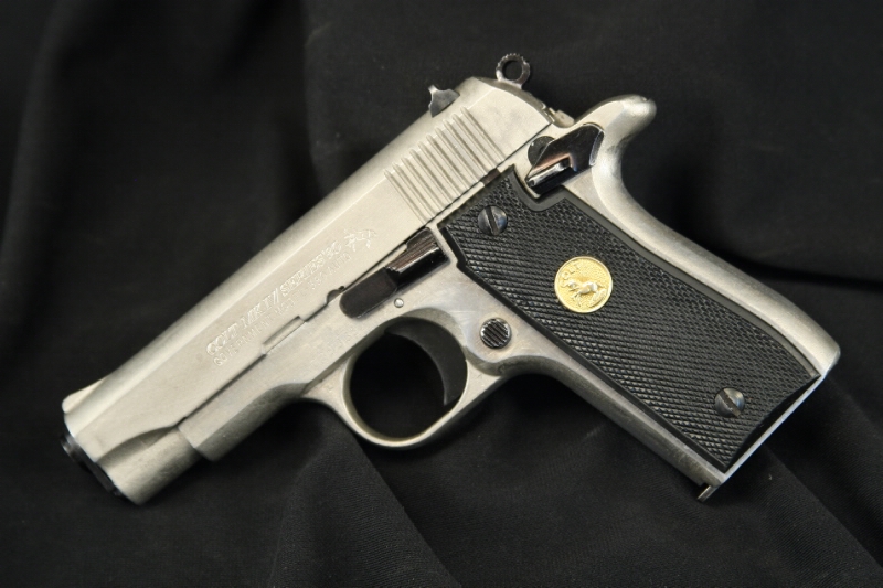 Electroless Nickel Colt Mk Iv Series 80 Government Model .380 Auto For ...