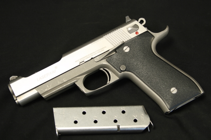 Laseraim Arms Inc . Series Iii .45 Auto Acp, Stainless Steel Semi Auto ...