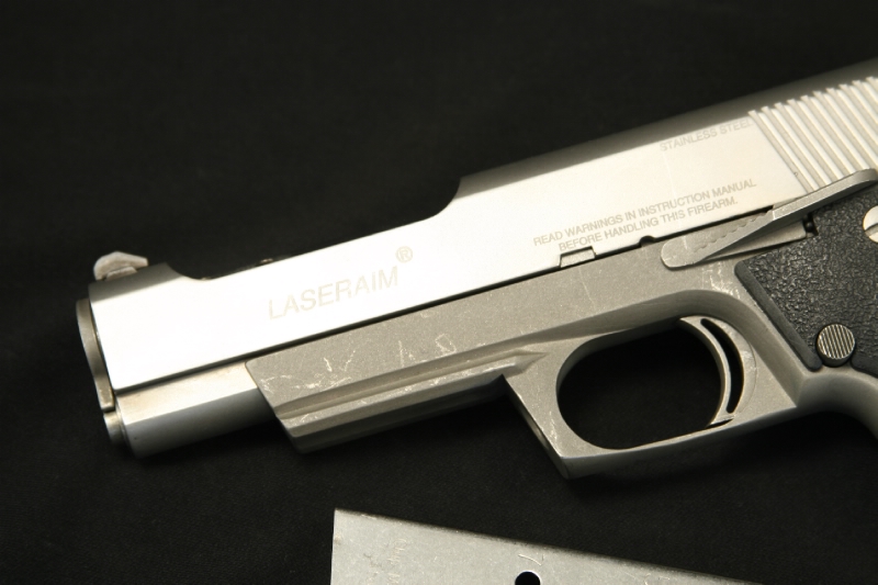 Laseraim Arms Inc . Series Iii .45 Auto Acp, Stainless Steel Semi Auto ...