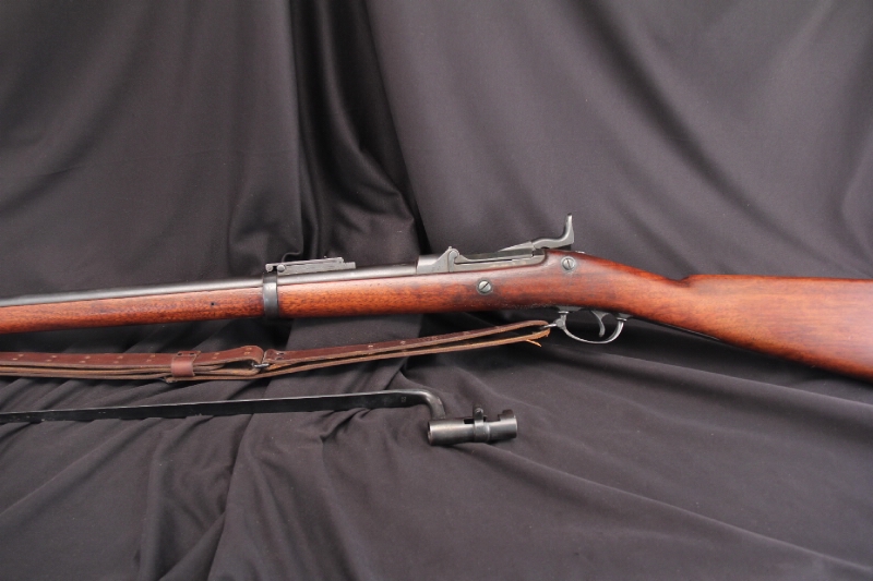 Us Springfield Model 1878 New Jersey Marked .45-70 Trapdoor Rifle ...