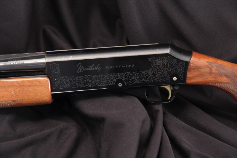 Weatherby Model Ninety Two, 92 3 12 Ga. Pump Action Shotgun No Reserve ...