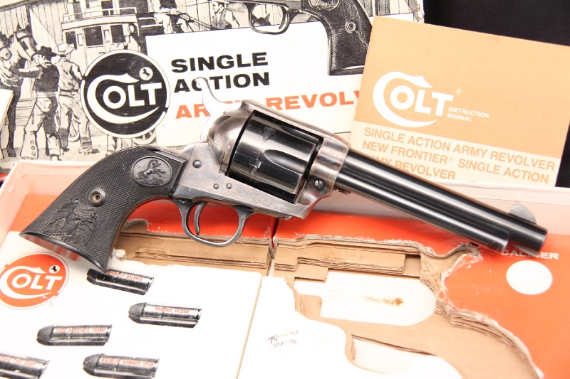 2nd Gen. Colt .357 Magnum Saa Single Action Army, In The Stagecoach Box ...