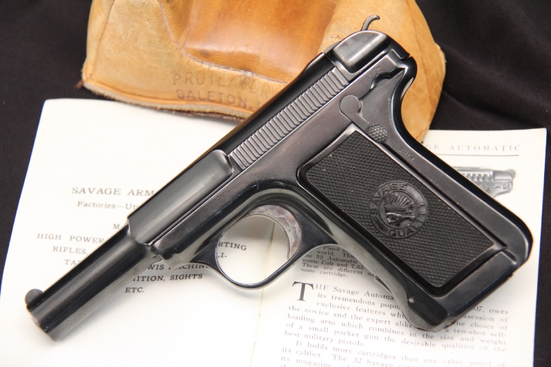 Savage Model 1907 .32 Acp Semi-Auto Pistol W/ Instructions, C&R Ok For ...