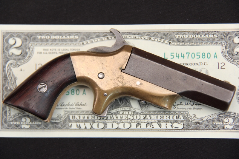 Brown Southerner Single Shot .41 Cal. Rimfire Derringer Antique, No Ffl ...