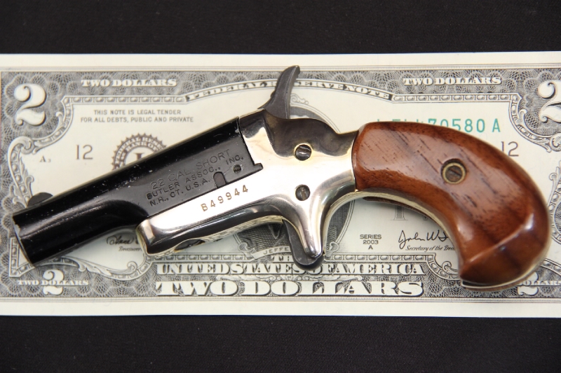 Butler Caliber .22 Short Single Shot Derringer, Like Colt No. 4, No ...
