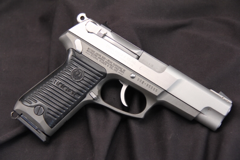 Ruger Model P85 Mk Ii Stainless Double Action 9mm Semi Automatic Pistol ...