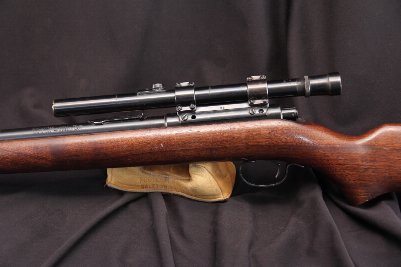 Winchester Model 72a .22 S, L, Lr Bolt Action Rifle W/ Scope - C&R Ok ...