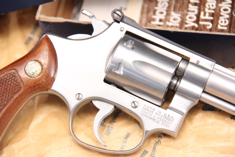 Smith & Wesson S&W Model 63 Stainless .22 Lr Double Action Revolver In ...