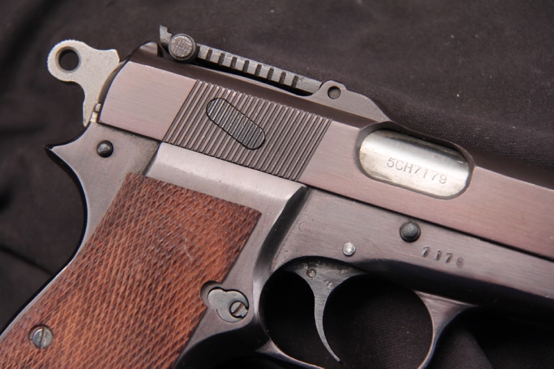 Browning Hi Power 9mm Tangent Sight Inglis Mk. 1 W/ Chinese Barrel, C&R ...