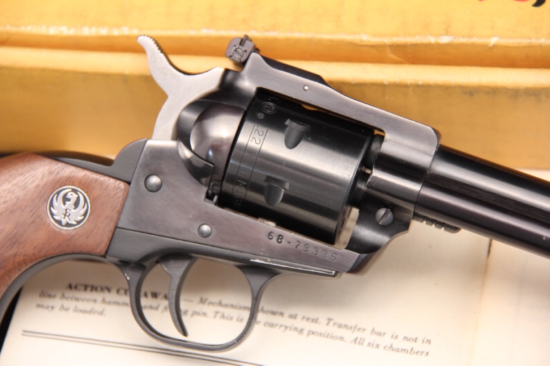 Ruger New Model Single Six .22 Magnum Wmrf Single Action Revolver, In ...