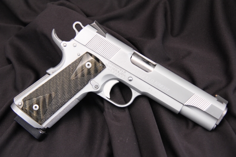 Springfield Armory 1911-A1 Custom Stainless 9mm Semi Automatic Pistol ...