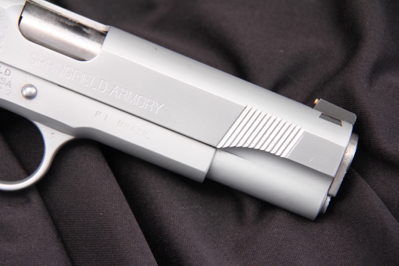 Springfield Armory 1911-A1 Custom Stainless 9mm Semi Automatic Pistol ...