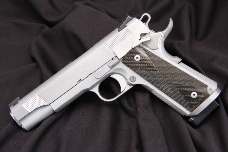 Springfield Armory 1911-A1 Custom Stainless 9mm Semi Automatic Pistol ...