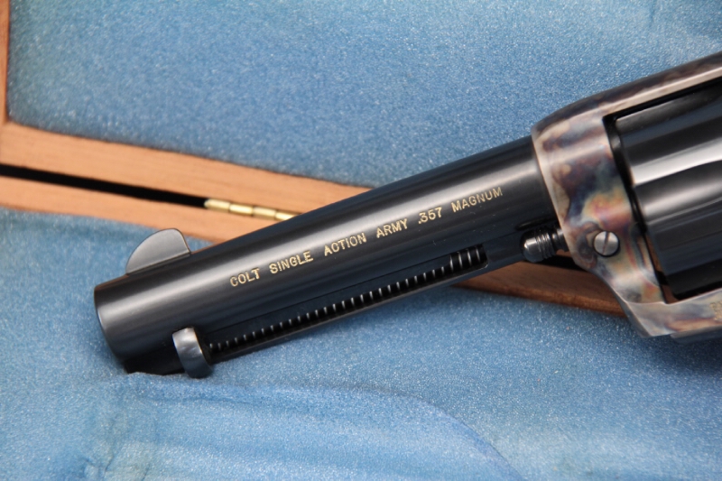 Cased 3rd Generation Colt Saa 1873 Single Action Army, Peacemaker .357 ...