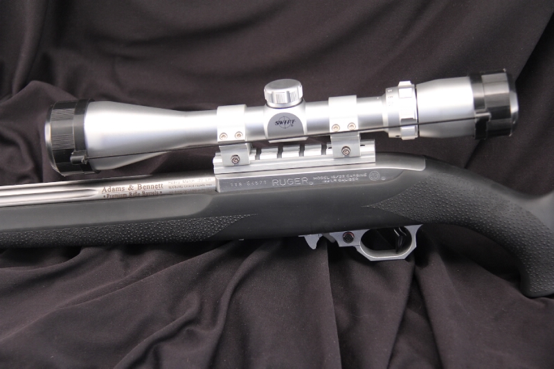 Ruger 10/22 Adams & Bennet Fluted Barrel .22 Lr Semi Auto Custom Rifle ...