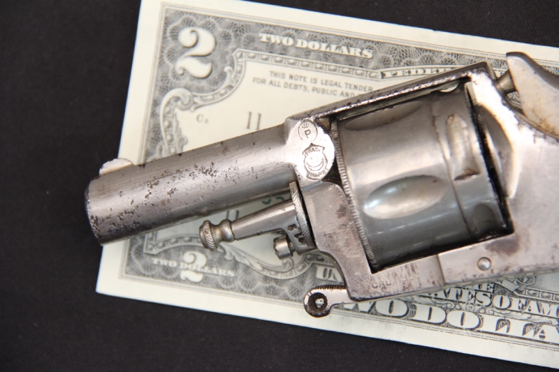 French / Spanish Bulldog .380 Cal. Pocket Revolver, Engraved - C&R Ok ...
