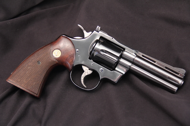 4 In. Blue Colt Python .357 Magnum Double Action Revolver - Mf`D 1964 ...