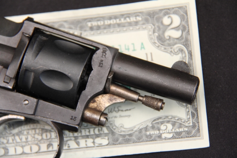 Belgian Bulldog .32 Short Colt Hammerless Double Action Revolver - C&R ...