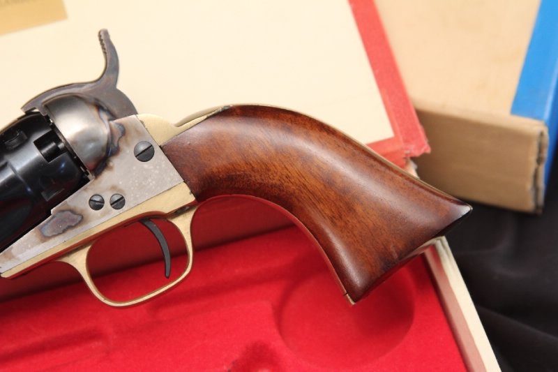 Book Cased Uberti / Colt Clone Model 1862 .36 Cal. Police Revolver Set ...
