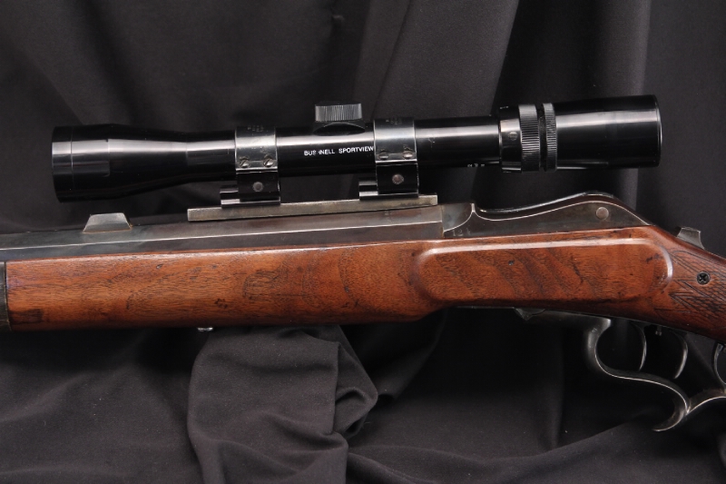 Greener Martini Cc Johnson .22 Hornet Single Shot Rifle, Set Triggers ...