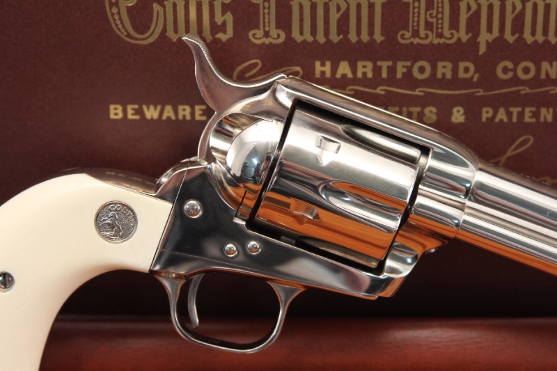 Cased Colt Custom Shop S.A.A. .45 Colt Single Action Army Revolver ...
