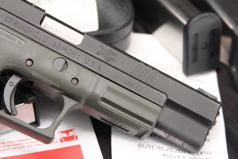 Bar-Sto Springfield Xd9 Custom 9mm Semi Auto Pistol - In The Box ...
