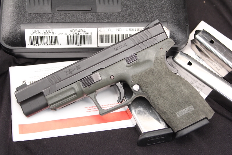 Bar-Sto Springfield Xd9 Custom 9mm Semi Auto Pistol - In The Box ...