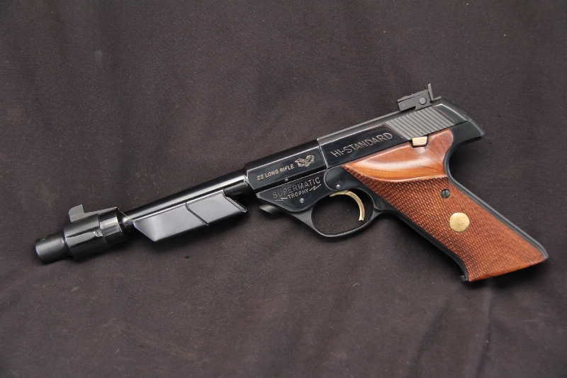 Hi Standard Supermatic Trophy High Standard Series 103 .22 Lr W ...