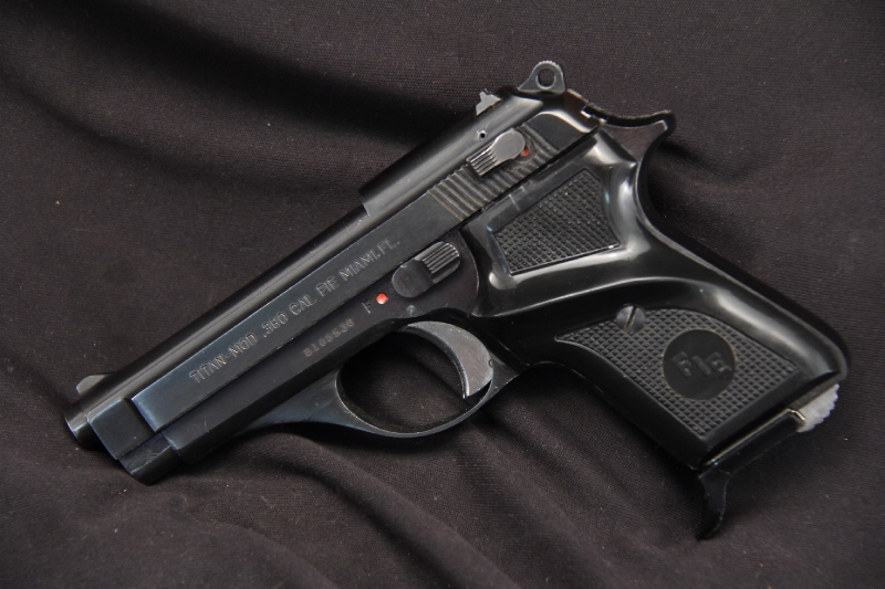 F.I.E. Titan .380 Acp Single Action Semi-Auto Pistol - No Reserve For ...