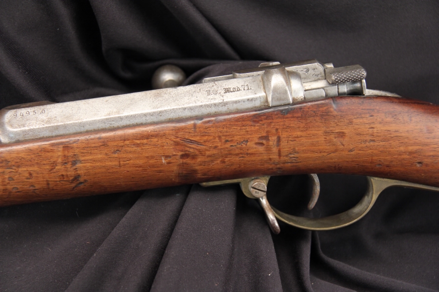 German Model 71 Rifle 1871 Single Shot Bolt Action 11 X 60 Mm Antique ...