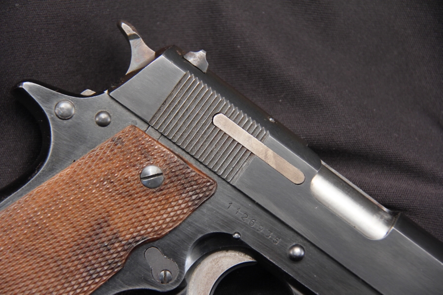 Star Model Ps Single Action .45 Acp Semi Auto Pistol With 5 Magazines ...