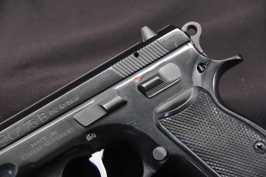 Cz Model 75b Blued .40 S&W Double Action Semi-Auto Pistol For Sale at ...